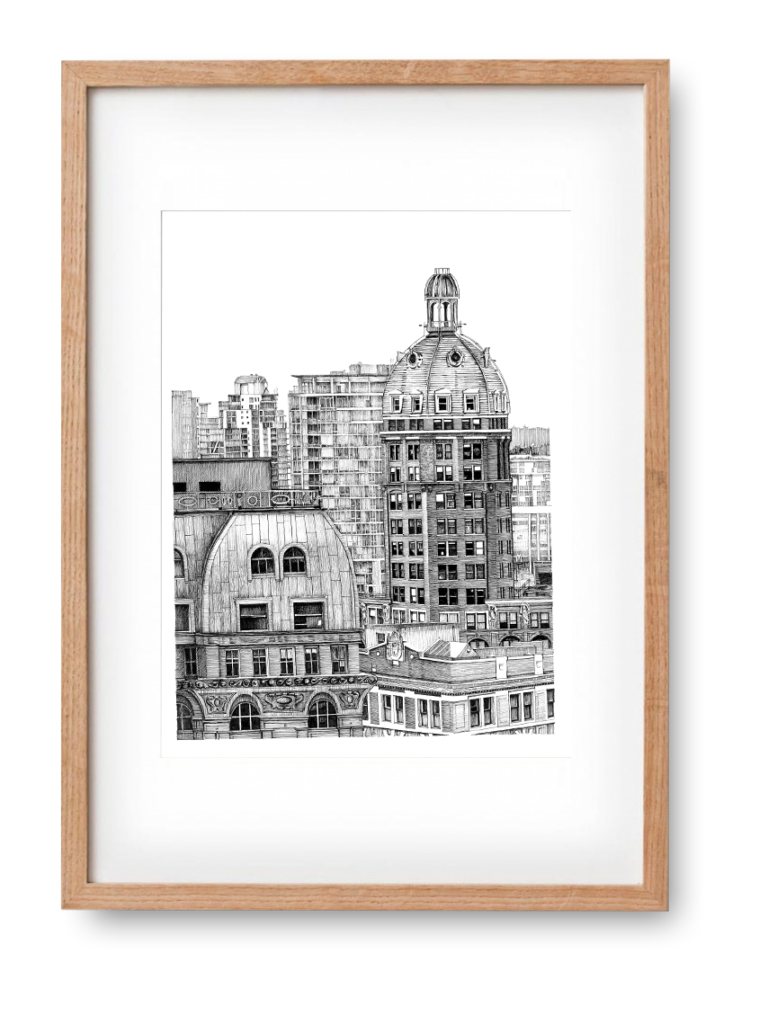 Sun Tower & Dominion Building, Vancouver - Elaine Morrow